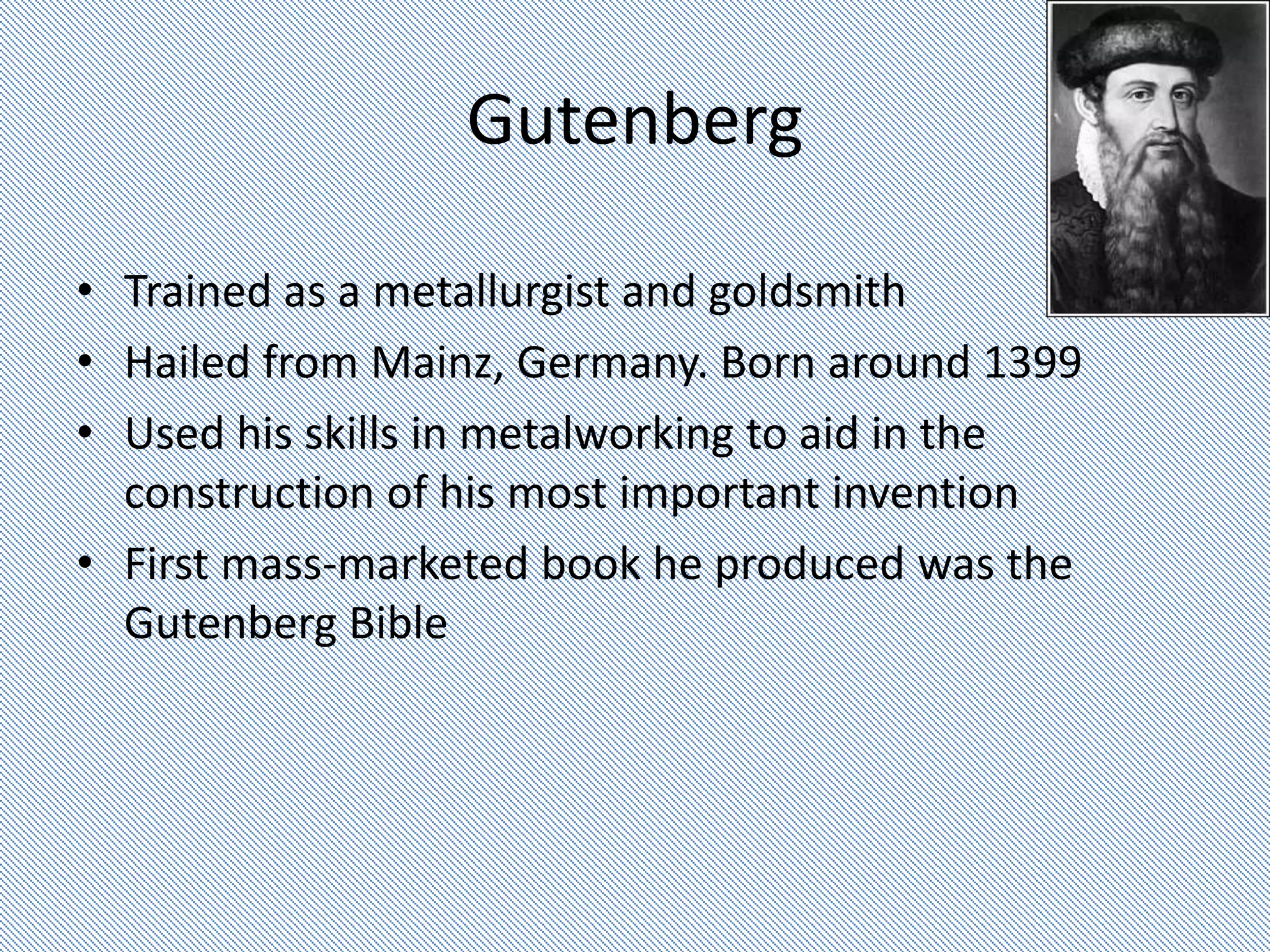 The printing press | PPTX