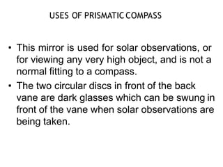 The Prismatic Compass -by Harshal Lande.pptx | Civil Engineering ...