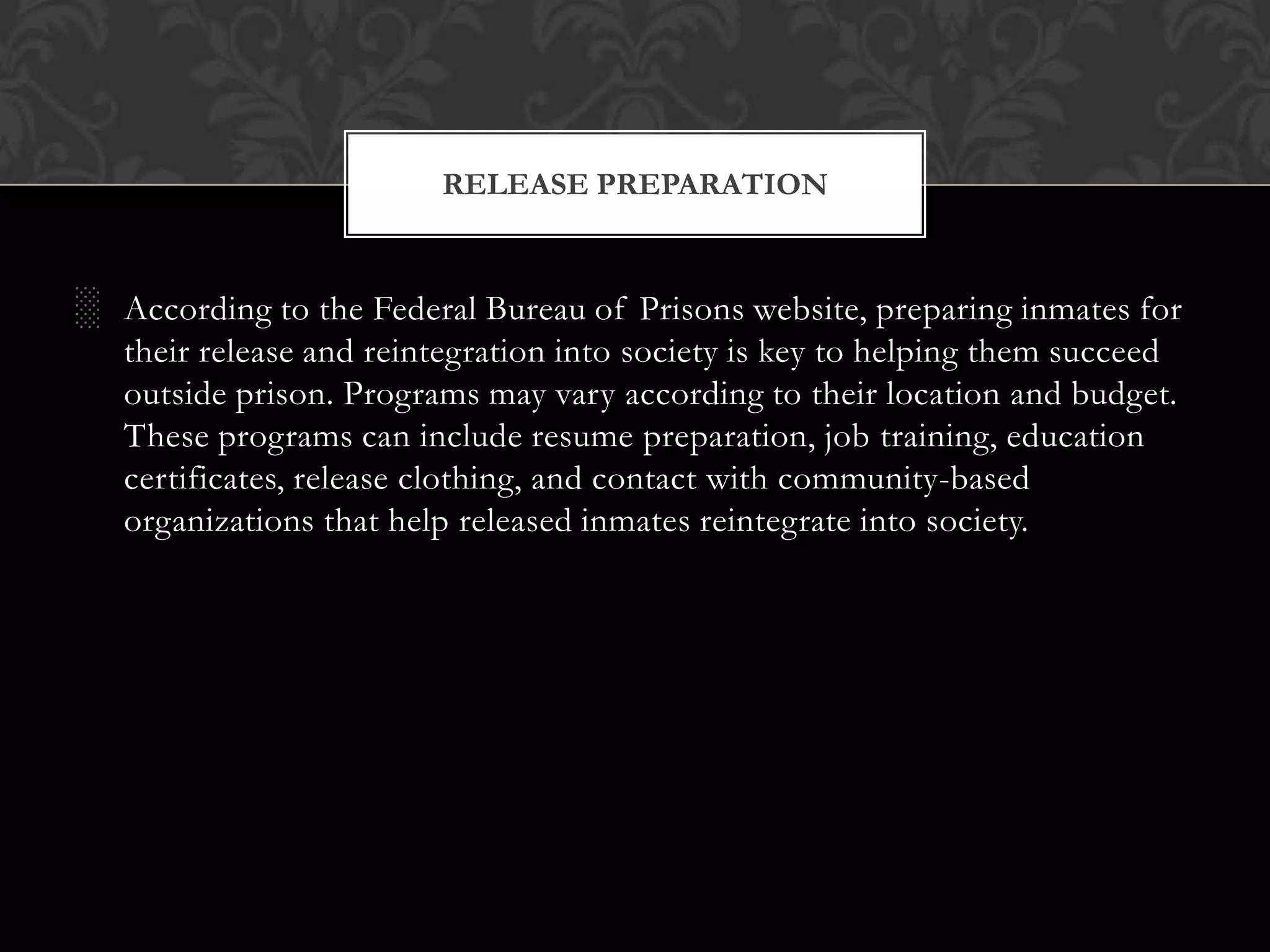 The Prison System | PPTX