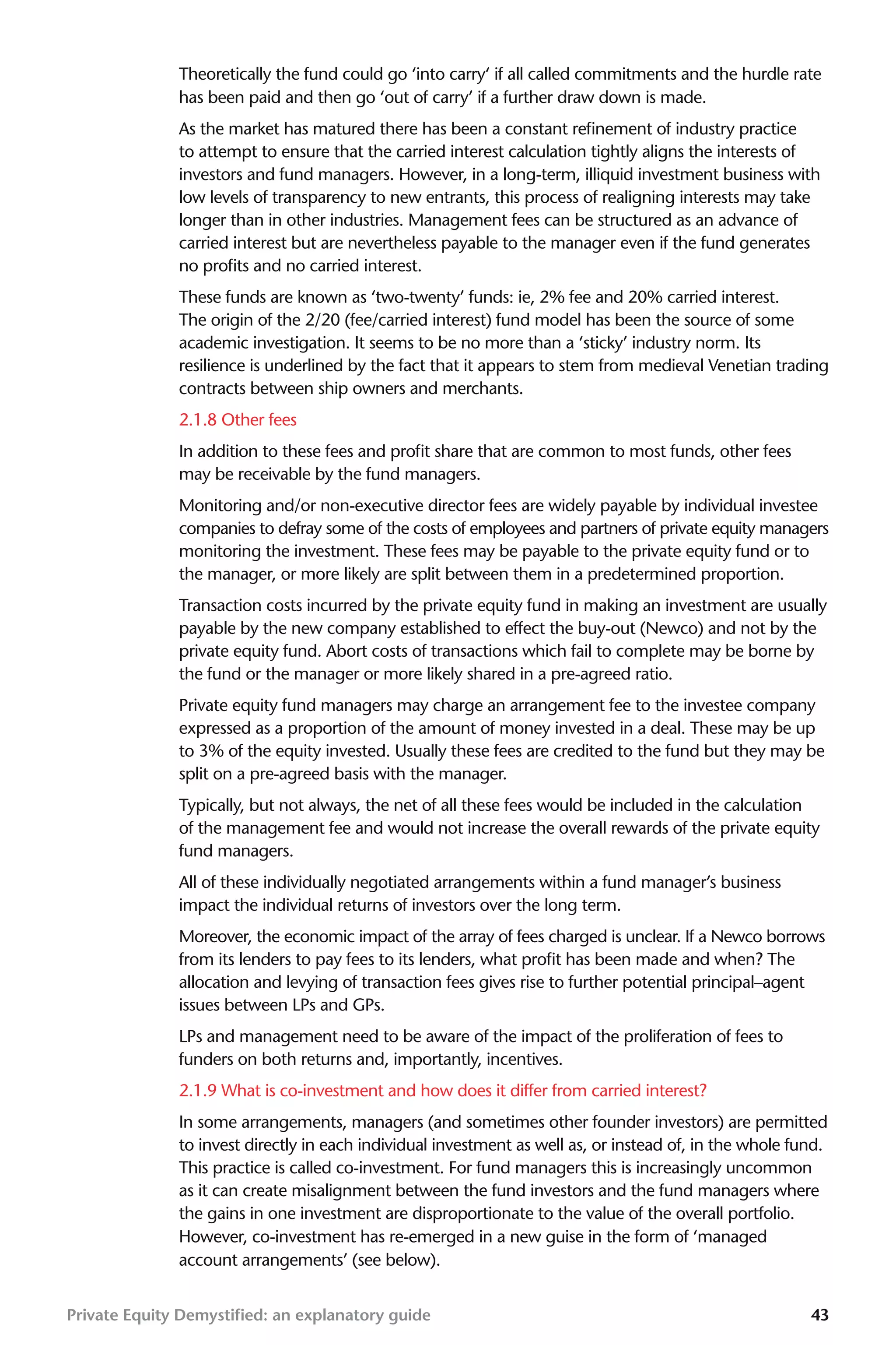 The private equity fund | PDF