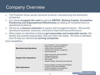 Finding and Mining Value Hidden in Operations - The ProAction Group | PPTX