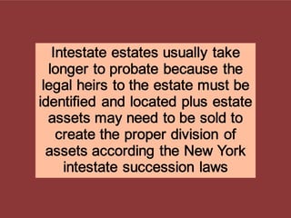 The Probate Process in New York | PPT
