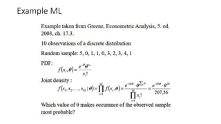 The probit model | PPTX
