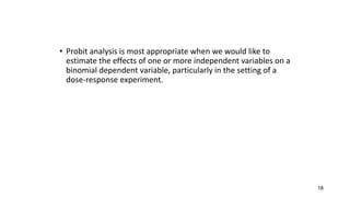 The probit model | PPT | Free Download