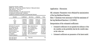 The probit model | PPTX