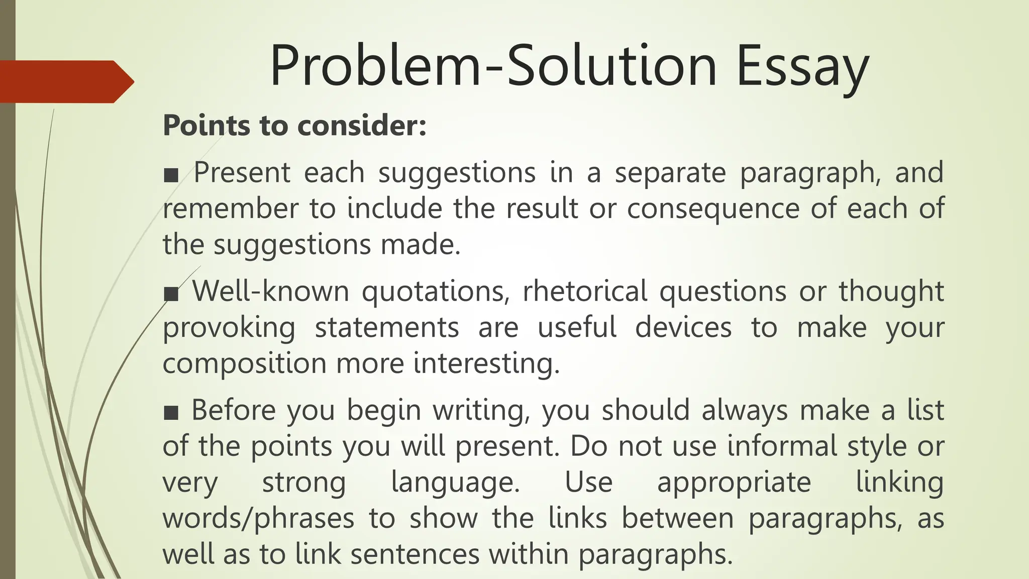THE PROBLEM- SOLUTION ESSAY tips how to write it.pptx