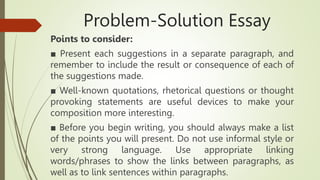 THE PROBLEM- SOLUTION ESSAY tips how to write it.pptx