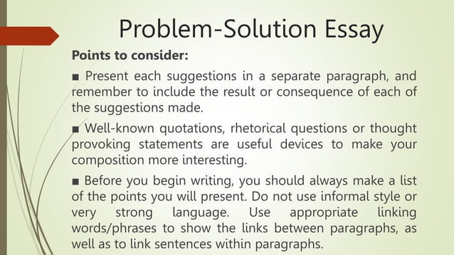 THE PROBLEM- SOLUTION ESSAY tips how to write it.pptx