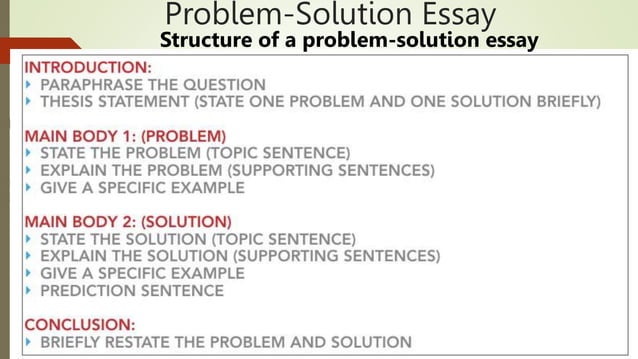 THE PROBLEM- SOLUTION ESSAY tips how to write it.pptx