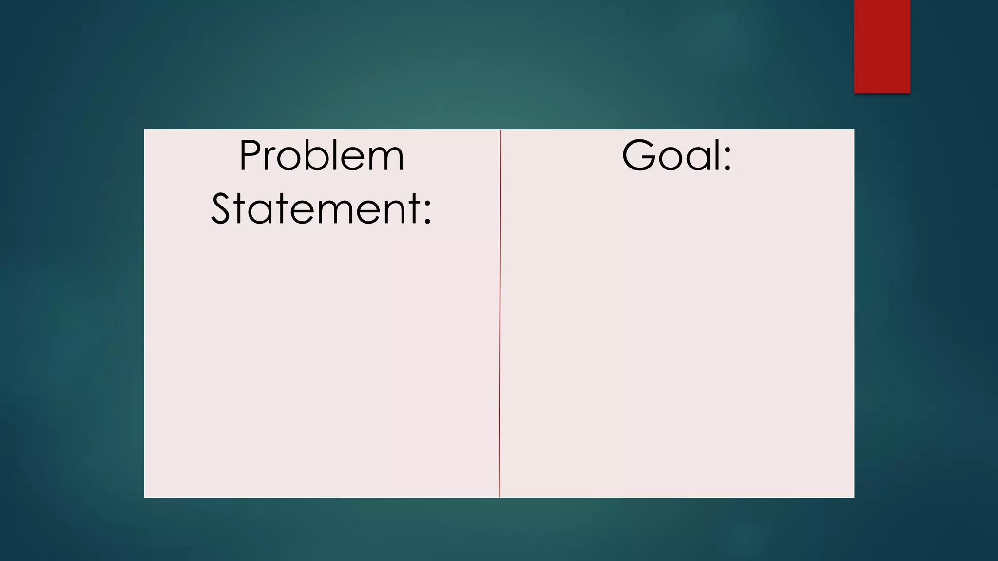 The problem and purpose statement | PDF