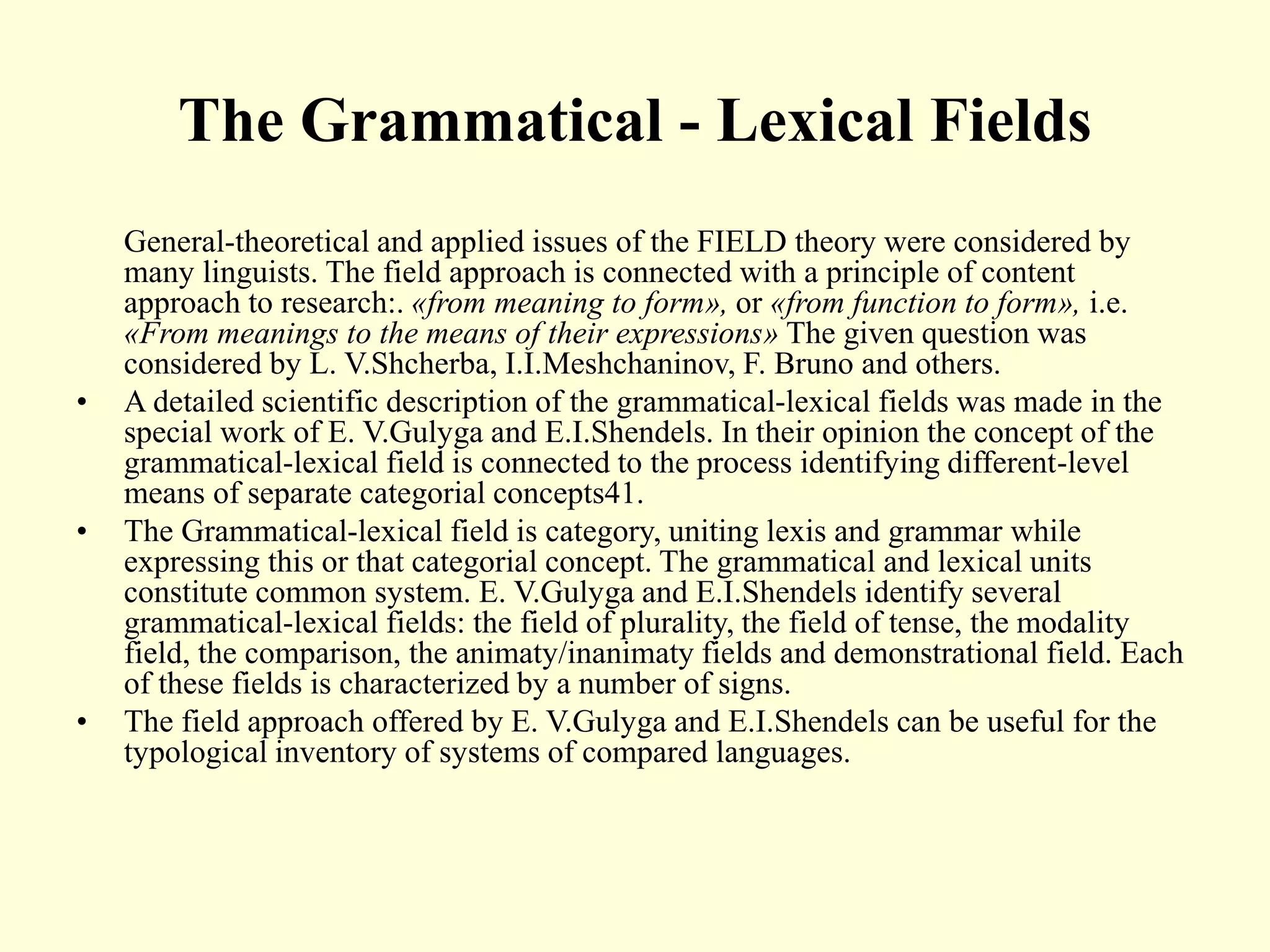 The Problem Of Categorization In Linguisticsppt
