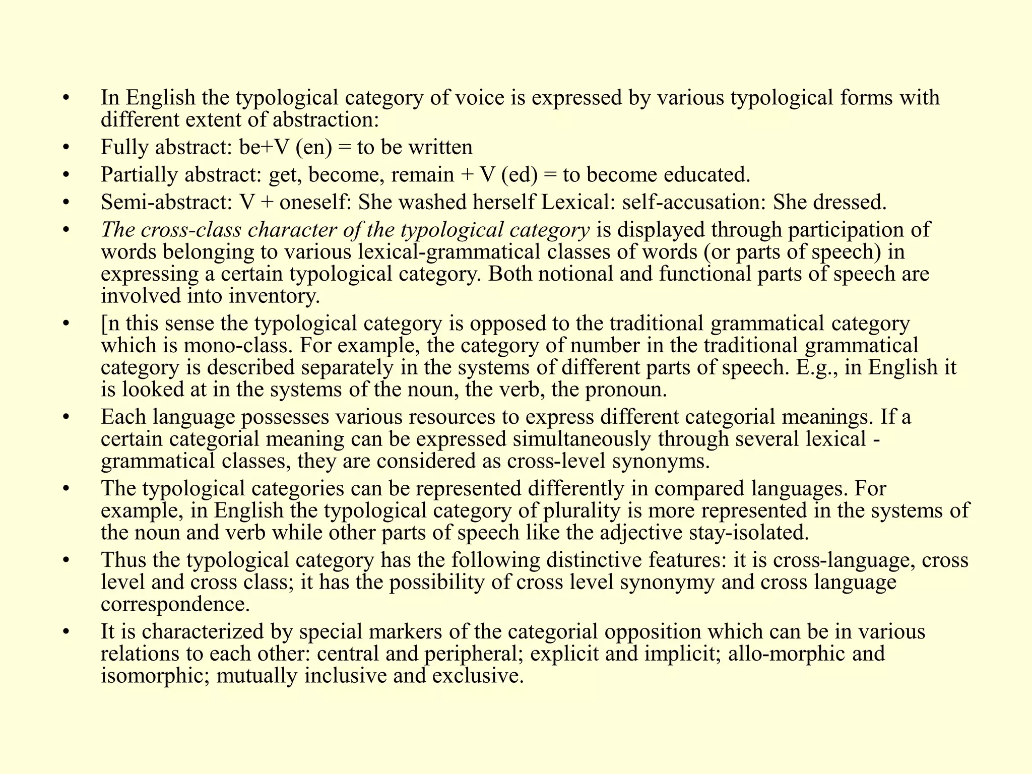 The Problem Of Categorization In Linguisticsppt