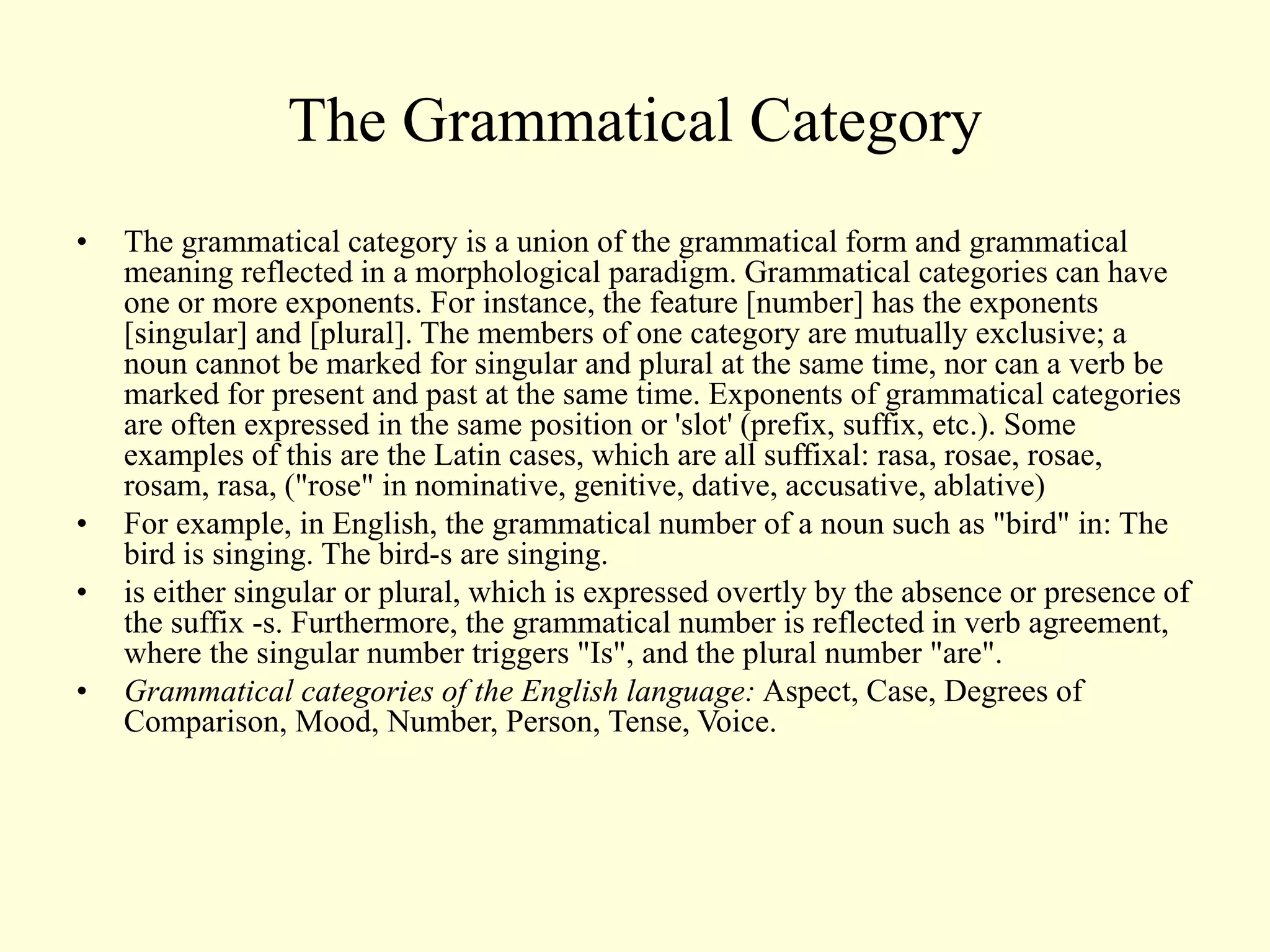 The Problem Of Categorization In Linguisticsppt