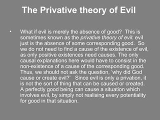 The Problem of Evil | PPT
