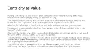 The Problem of User Centricity | PPT