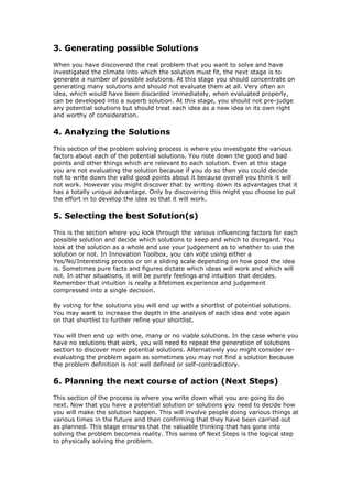 The problem solving | PDF