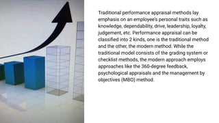 The problems with traditional performance appraisal methods | PDF ...