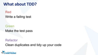 The problem with tdd | PPT