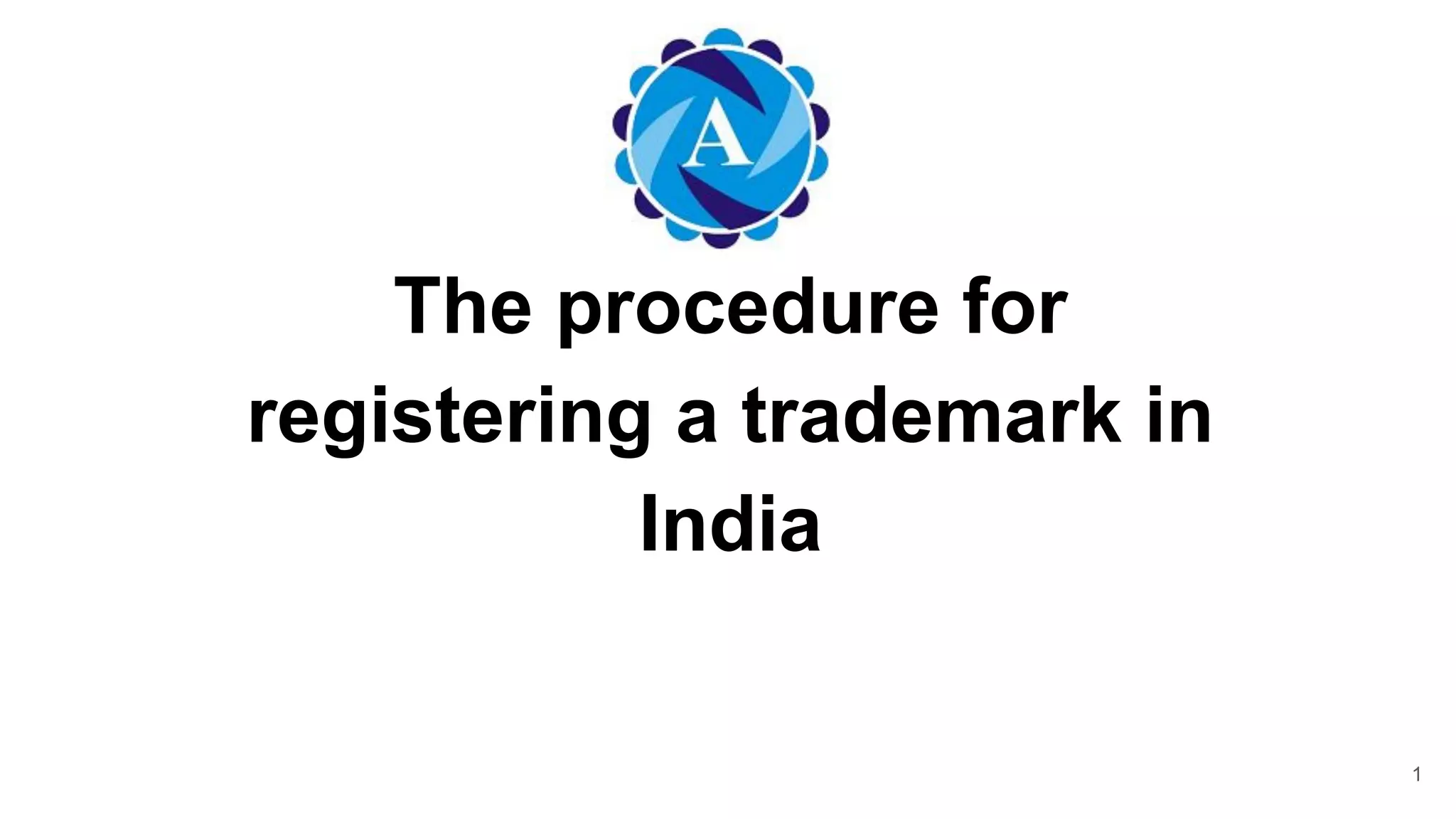 The procedure for registering a trademark in India (2).pdf