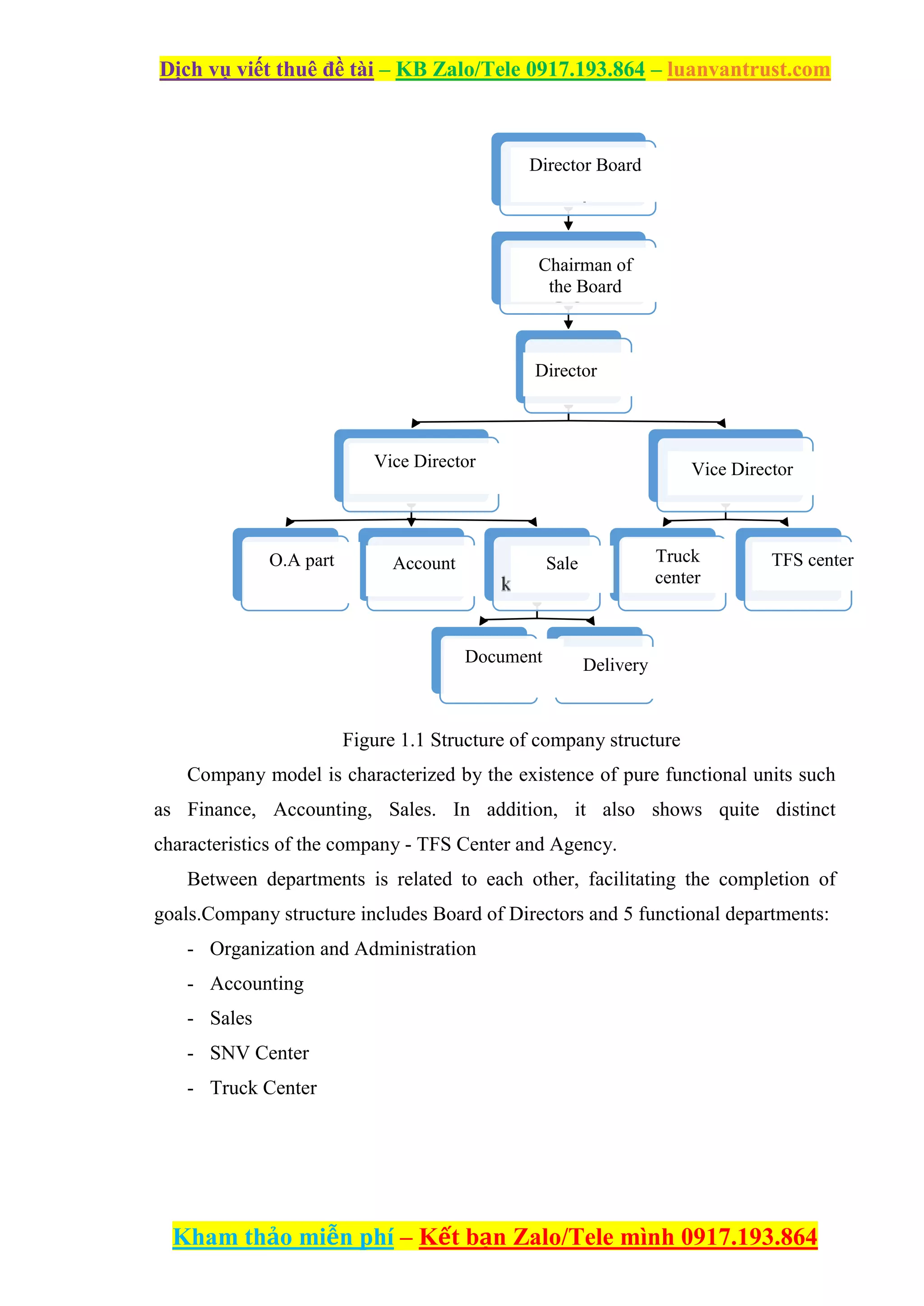 The procedure of importing in forwarding operation of sao nam viet by sea transport.doc