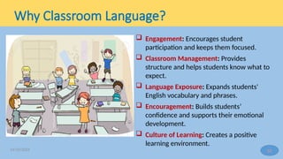 The Procedure of Using Classroom Language in the Young Learners ...