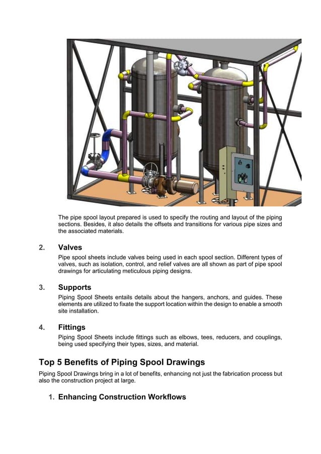 The Process and 101 Guide for Spool Drawing | DOCX | Construction ...