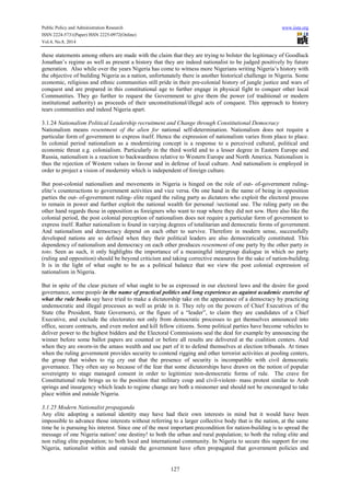 The process and challenges of nation building | PDF