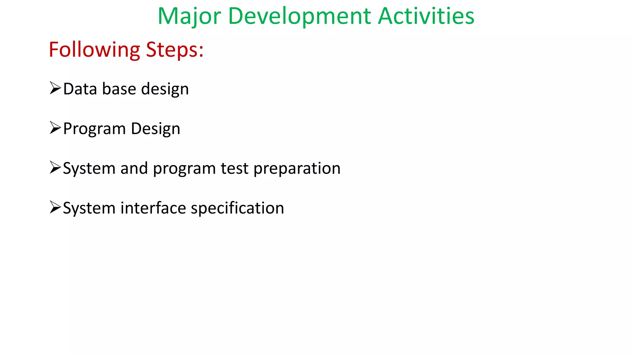 The process and stages of system design | PPTX