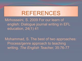 Process Approach In Teaching