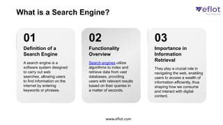 The Process Behind Search Engines A Simple Overview | Eflot | PPT