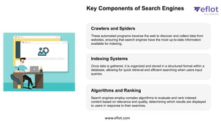 The Process Behind Search Engines A Simple Overview | Eflot | PPT