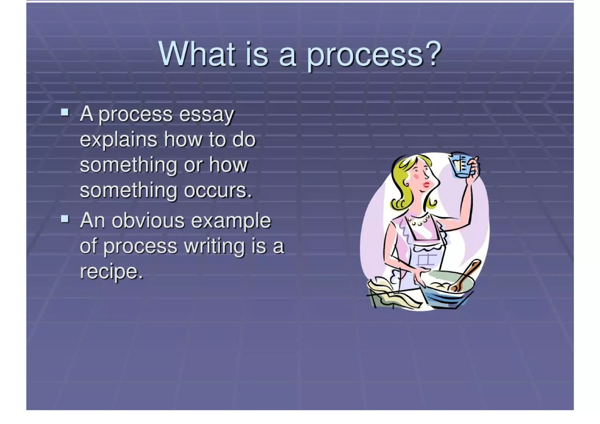 The Process Essay | PPT