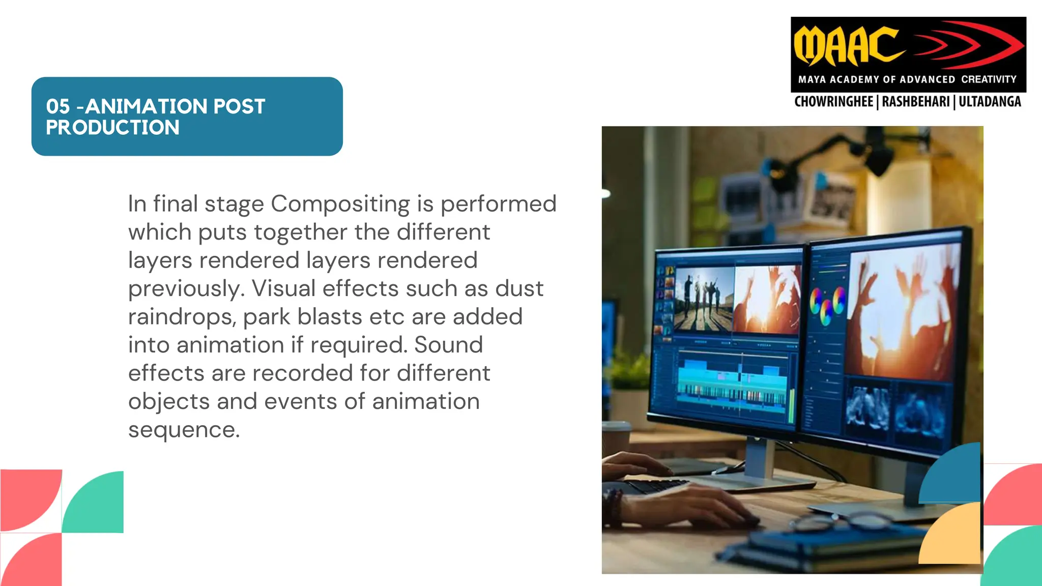 THE PROCESS FOLLOWED FOR CREATING AN ANIMATED VIDEO BY MAAC ANIMATION ...