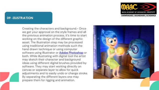 THE PROCESS FOLLOWED FOR CREATING AN ANIMATED VIDEO BY MAAC ANIMATION ...