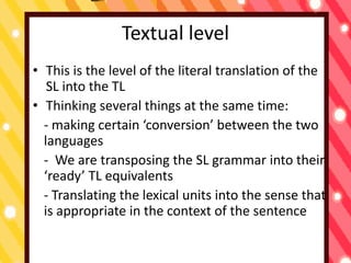 The process of translation | PPTX