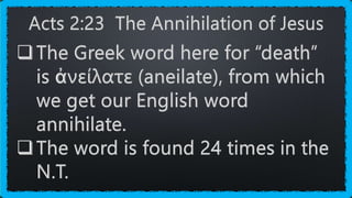 The Process of Annihilation 3-19-23 PPT.pptx