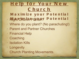 The process of church planting | PPT