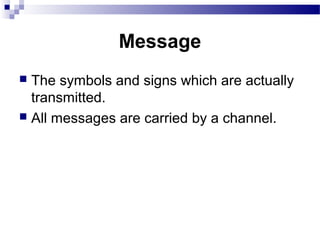 The process of communication | PPT | Email | Internet