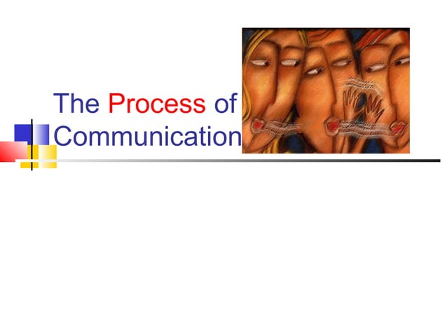 The process of communication | PPT