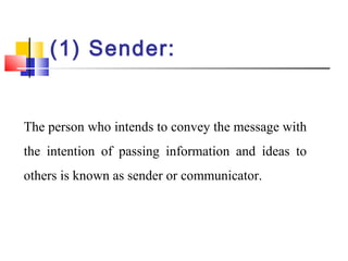 The process of communication | PPT