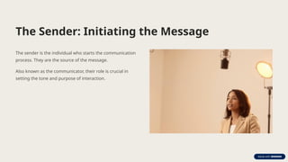 The process of communication. Oral communication | PPTX