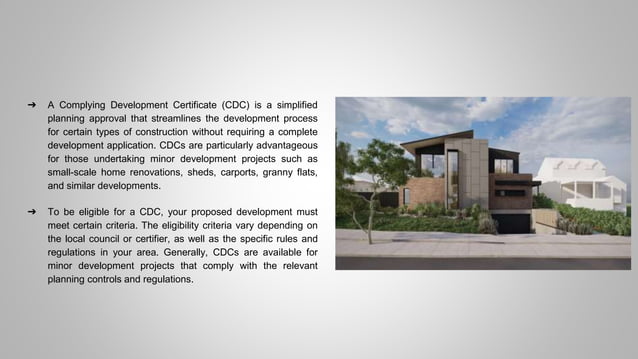 Understanding The Process of Complying Development Certificate | PPT