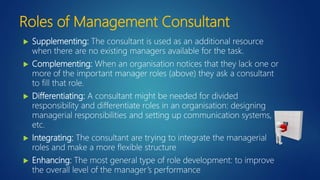 The process of consulting and client management | PPTX