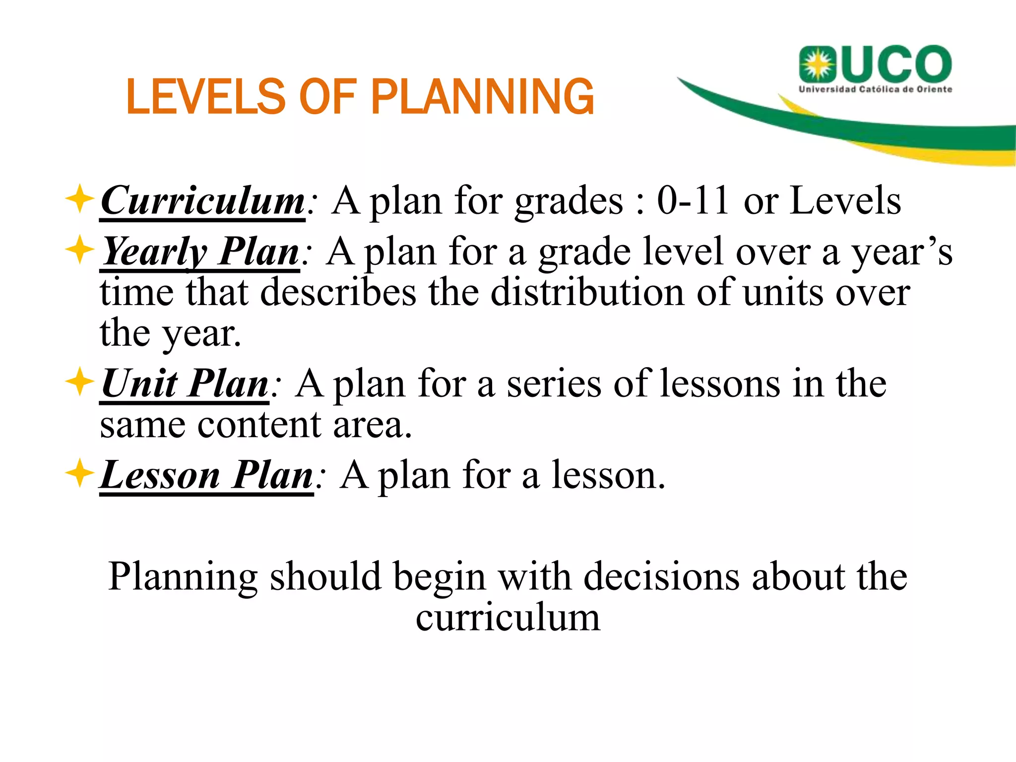 Curriculum Designing Process | PPTX
