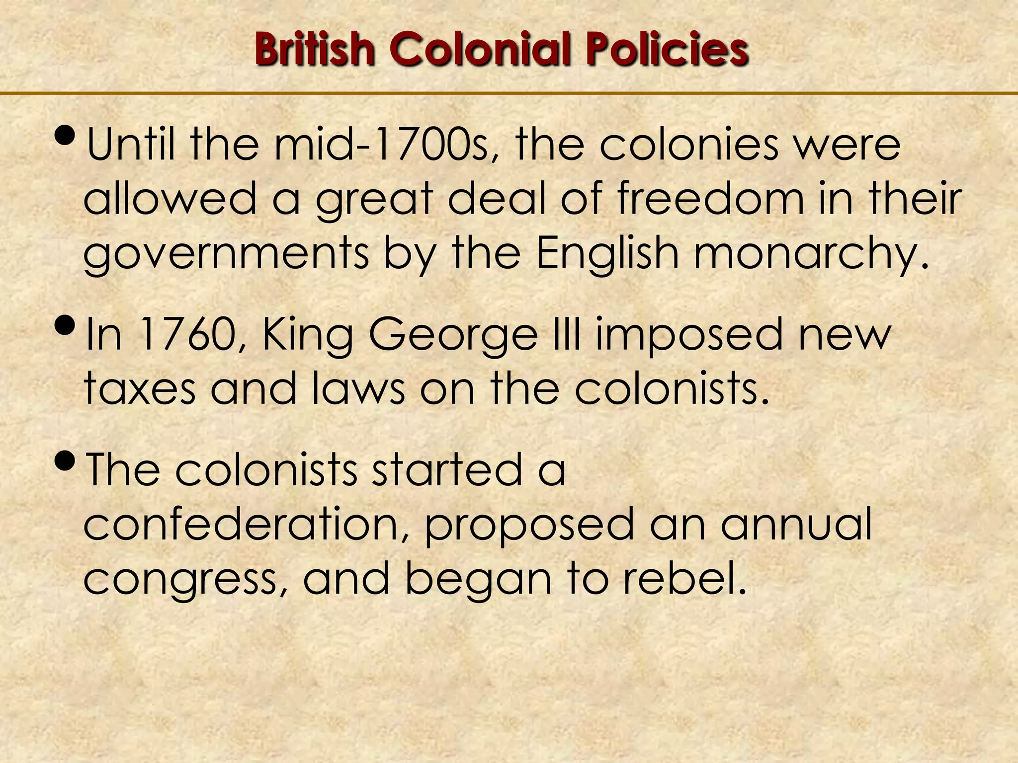 The process of independence | PPT