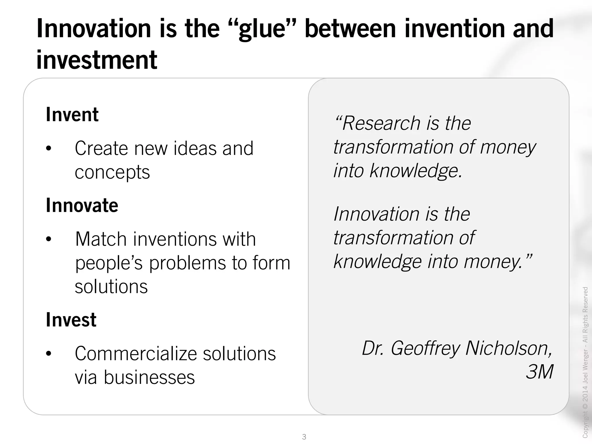 The Process of Innovation | PDF