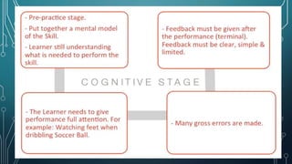 The process of learning motor skills | PPTX