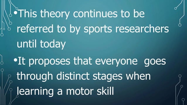 The process of learning motor skills | PPT