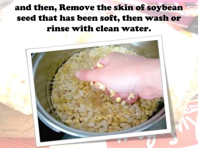 The process of making tempe by Pangestu Chaesar | PPT