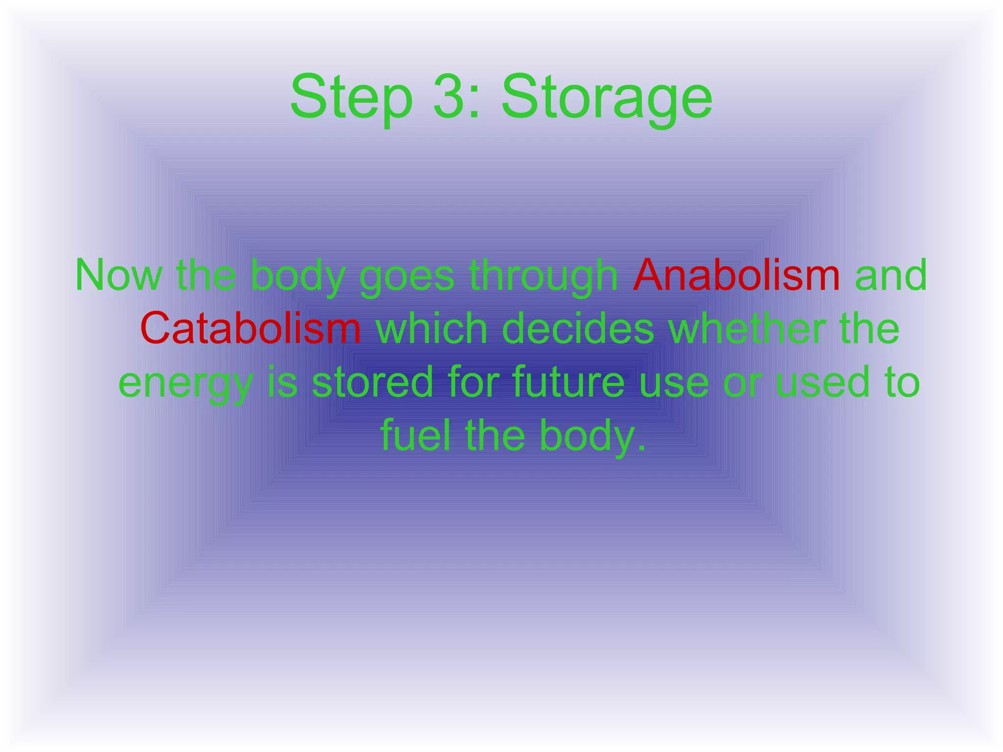 The process of metabolism!! | PPT